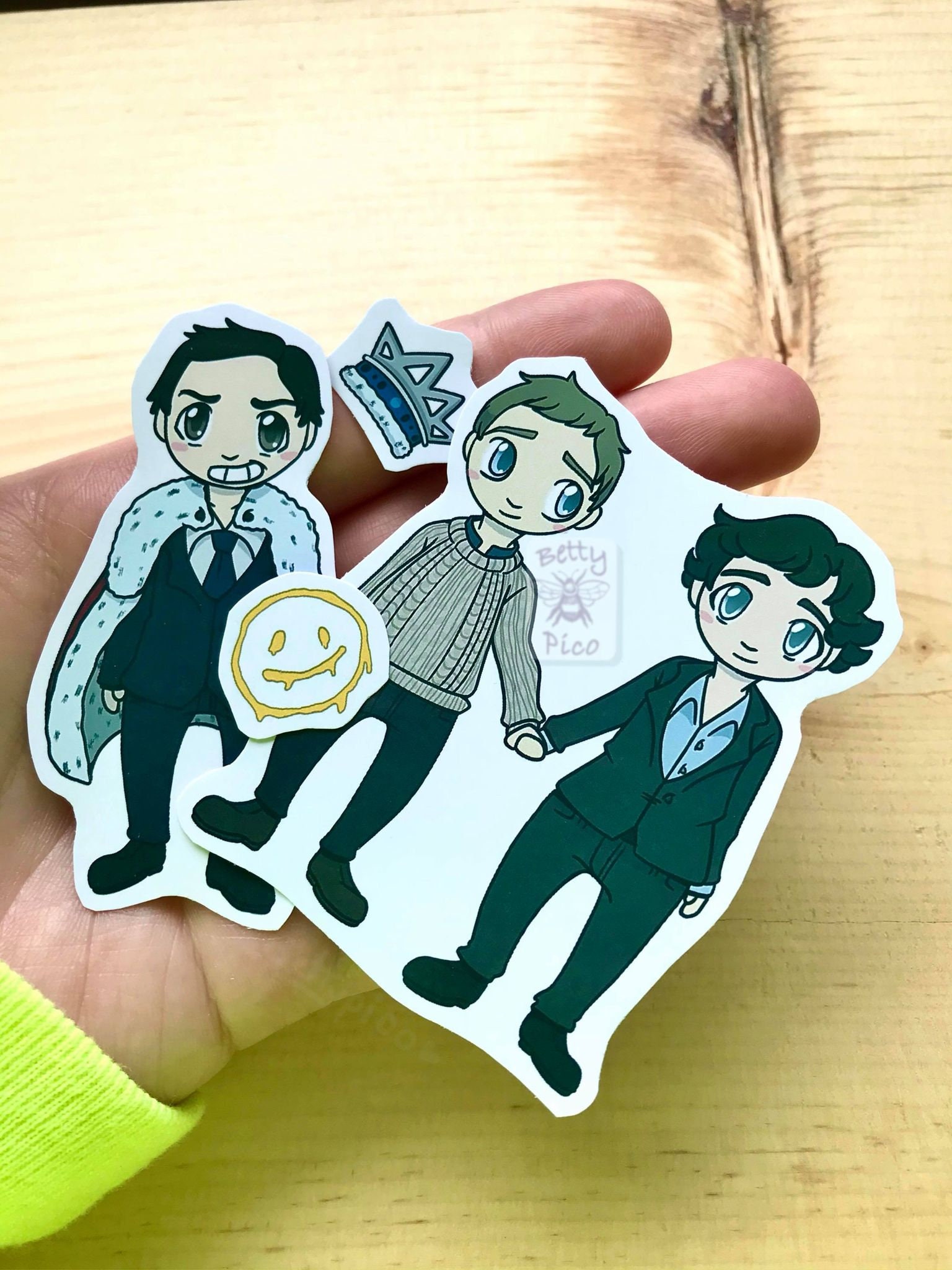 Sherlock stickers From BBC | Etsy