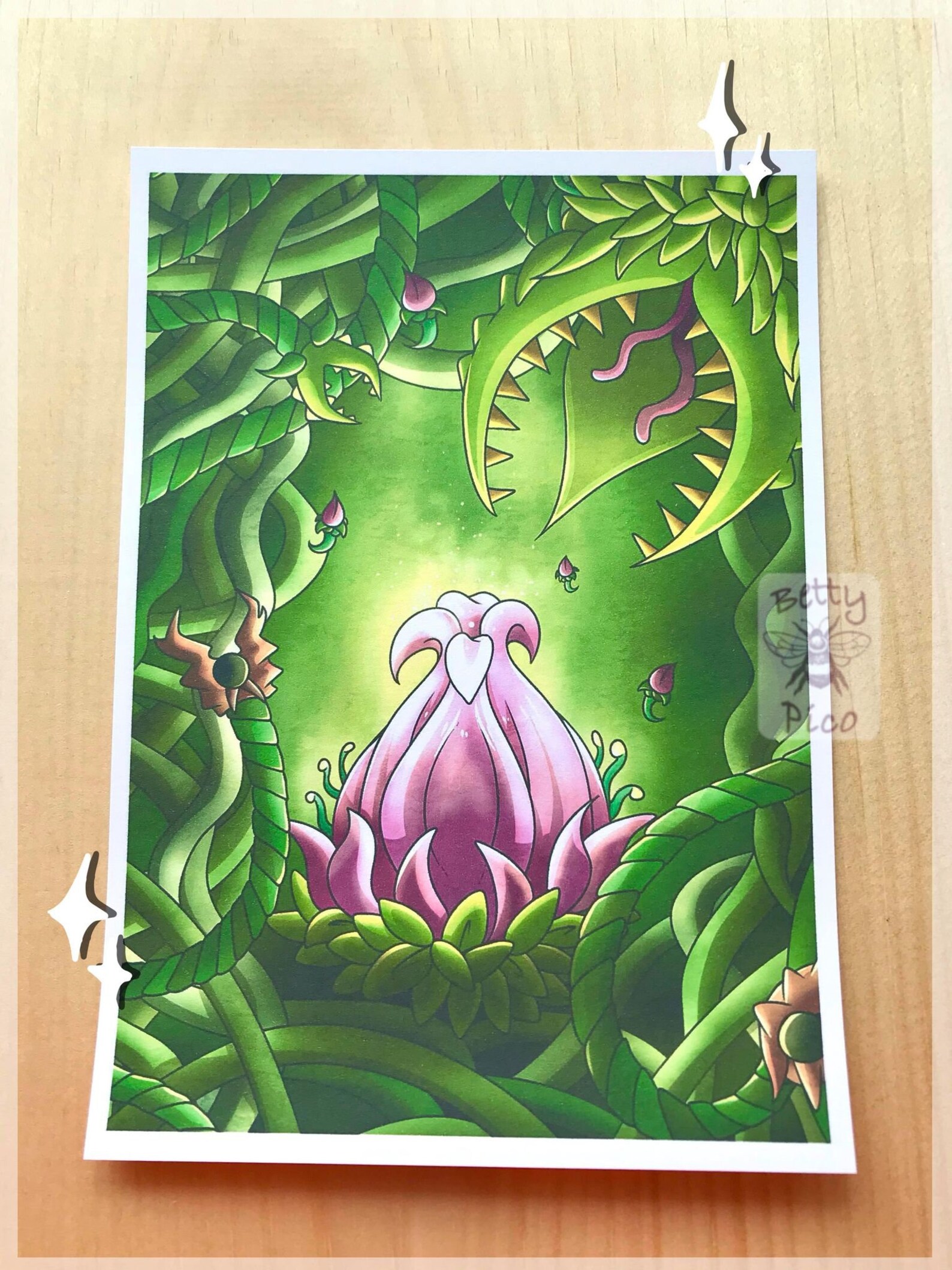 Plantera Terraria Print - Etsy