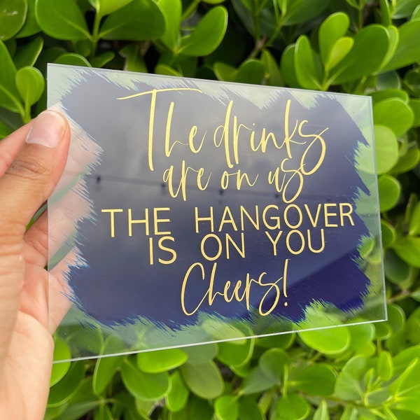 Wedding Hangover Sign - Etsy