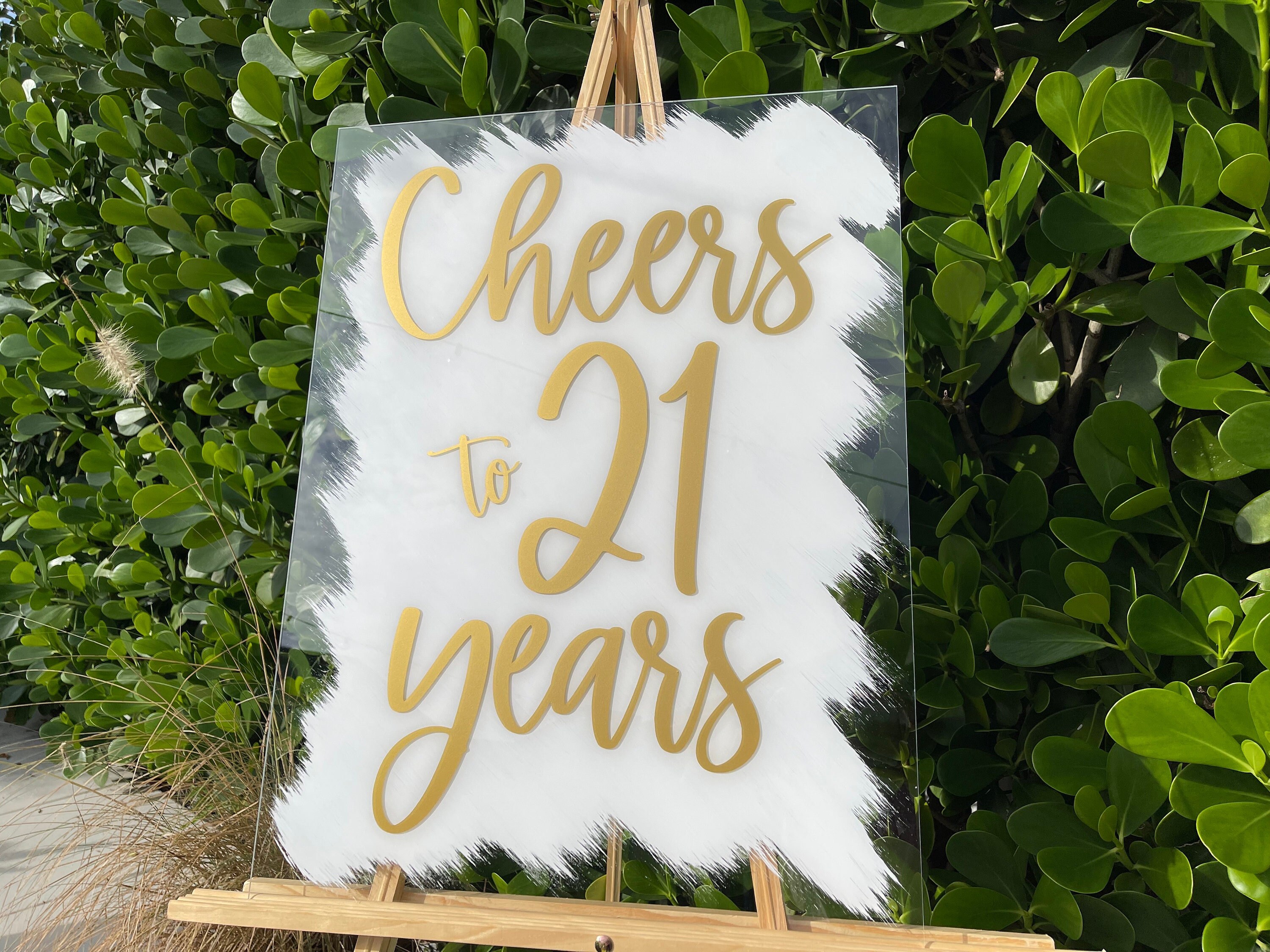 Personalized Birthday Party Welcome Sign Acrylic Birthday - Etsy