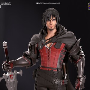 Clive, First Shield of Rosaria 3d Printed DIY Resin Statue Kit ...