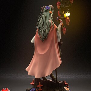 Fearne Calloway, Faun Druid UNPAINTED 3D Printed DIY Resin Statue Kit ...