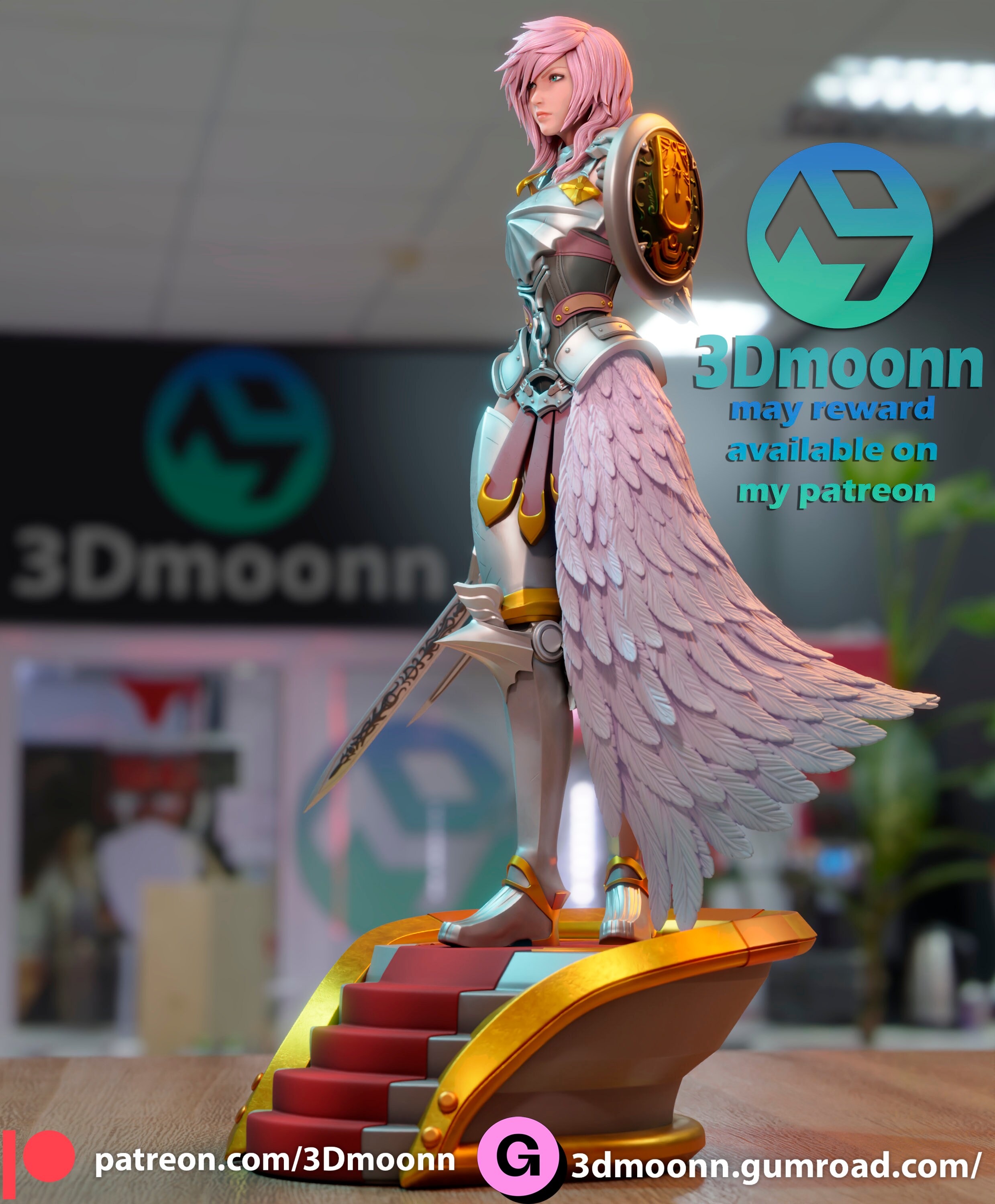 Lightning Knight of Etro 3d Printed DIY Resin Statue Kit / - Etsy Hong Kong