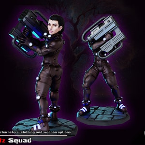 Gantz Squad 3d Printed Model [by Gaz Minis] - Etsy
