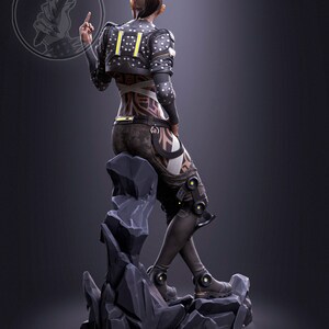 Jack Biotic Criminal 3D Printed DIY Resin Statue Kit / Figurine ...