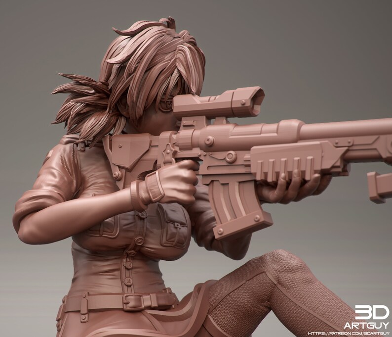 Vampire Soldier Fanart 3d Printed Model [by 3dartguy] - Etsy