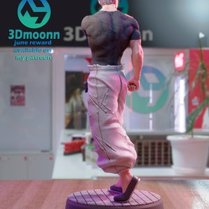 Gojo, Jujutsu Sorcerer 3D Printed DIY Resin Statue Kit / Figurine by ...