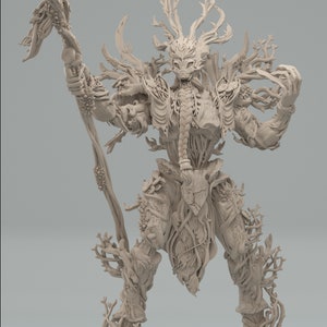 Ancient Tree Warden Forest Guardian Ent 3d Printed Model [by 3dartguy ...