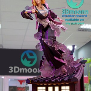 Matsumoto, Expert Swordsman 3d Printed UNPAINTED DIY Resin Statue Kit ...