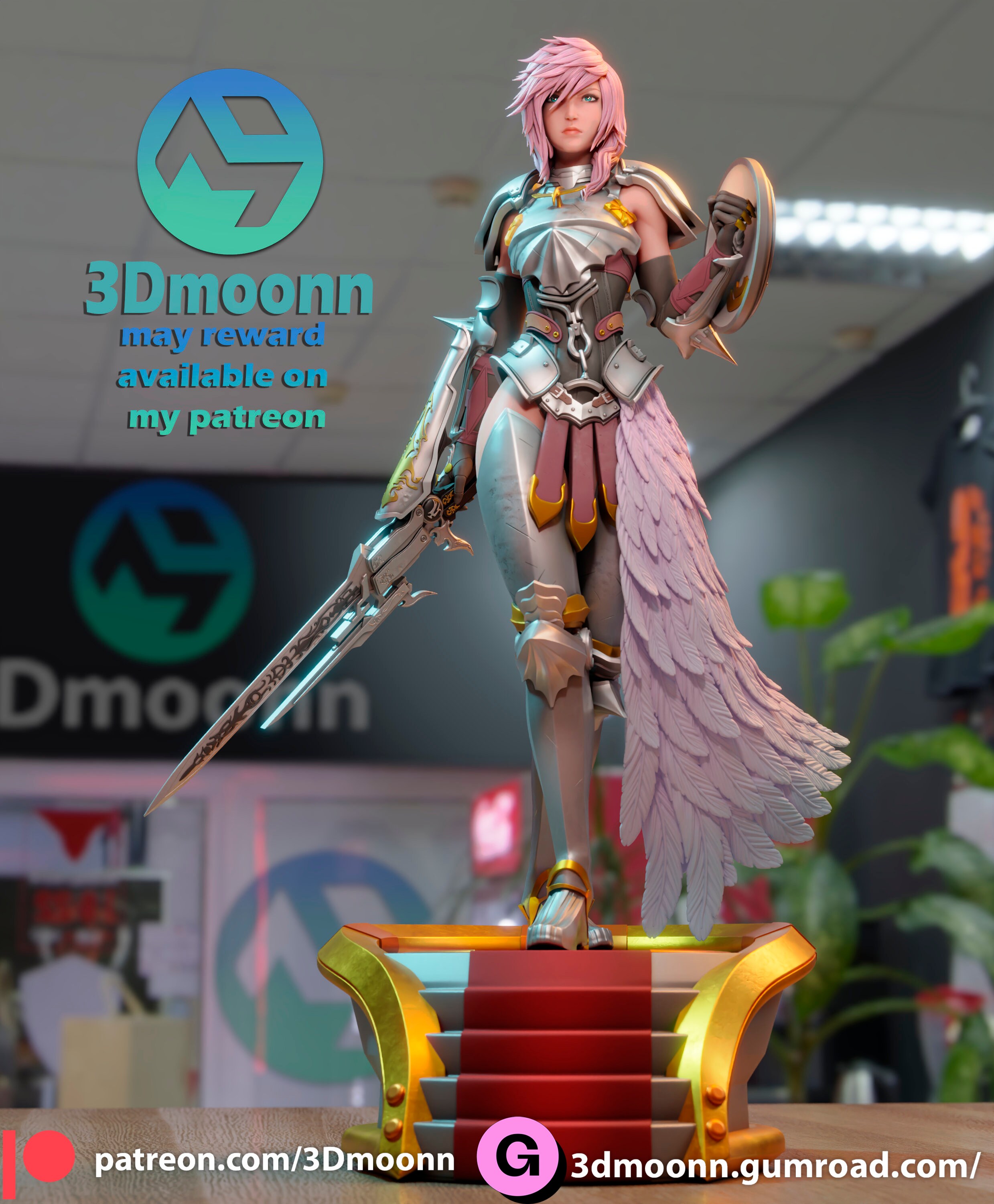 Lightning Knight of Etro 3d Printed DIY Resin Statue Kit / - Etsy Hong Kong