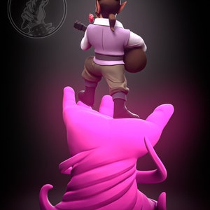 Scanlan, Gnome Bard 3D Printed DIY Resin Statue Kit / Figurine ...