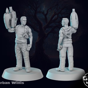 Elemental Duo 3d Printed Model by Gaz Minis - Etsy