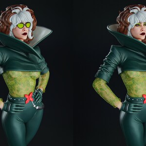 Rogue Hellfire Gala 3d Printed DIY Resin Statue Kit / Figurine [by Abe3d] UNPAINTED - Etsy