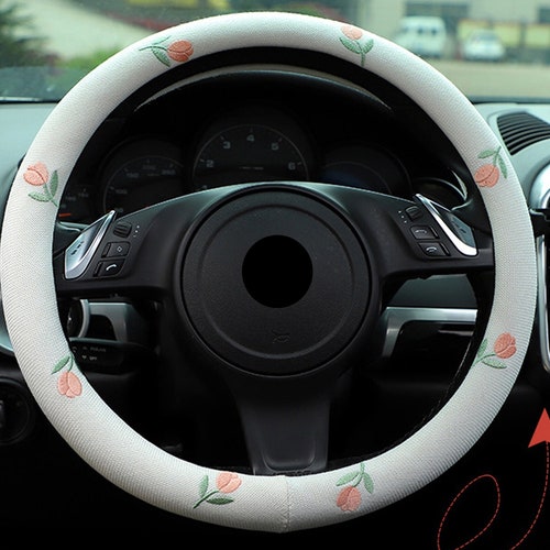 Cute Smile Face Steering Wheel Cover for Women Personalized - Etsy