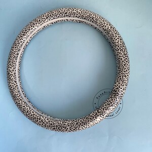 PU Leather Leopard Steering Wheel Cover, Steering Wheel Cover ...