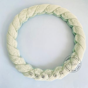 Short Plush Spiral Steer Wheel Cover, Universal Winter Warm Wheel Cover ...