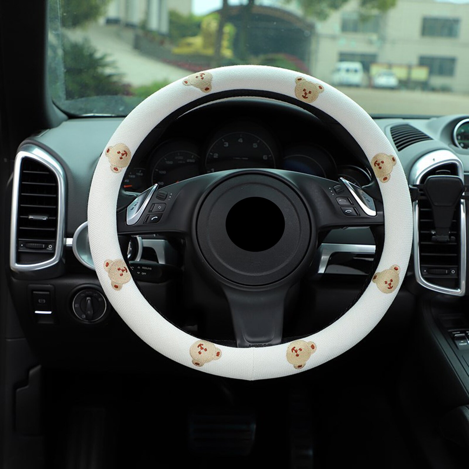 Cute Tulip Steering Wheel Cover for Women Bear Car Steering - Etsy