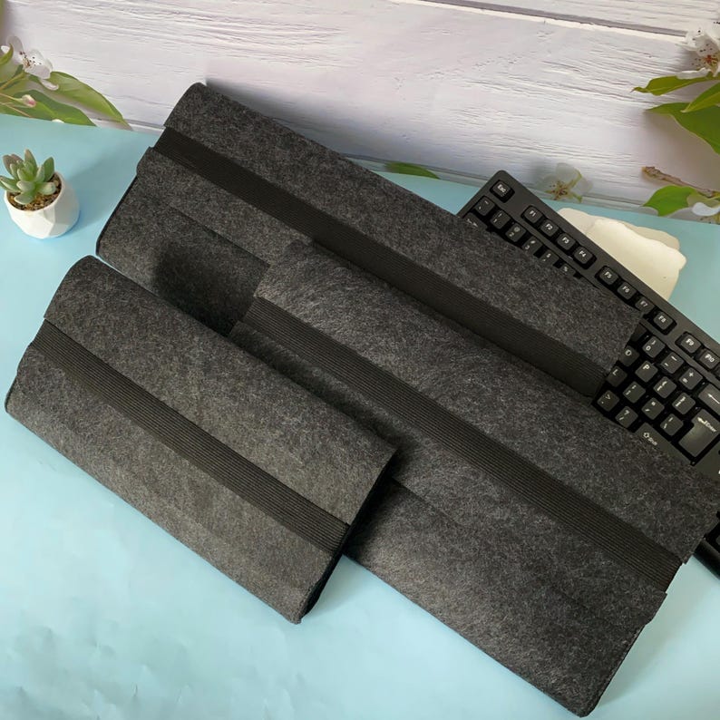 Embroidered Felt Keyboard Sleeve, Custom Name Cover, Protective Bag (60 ...