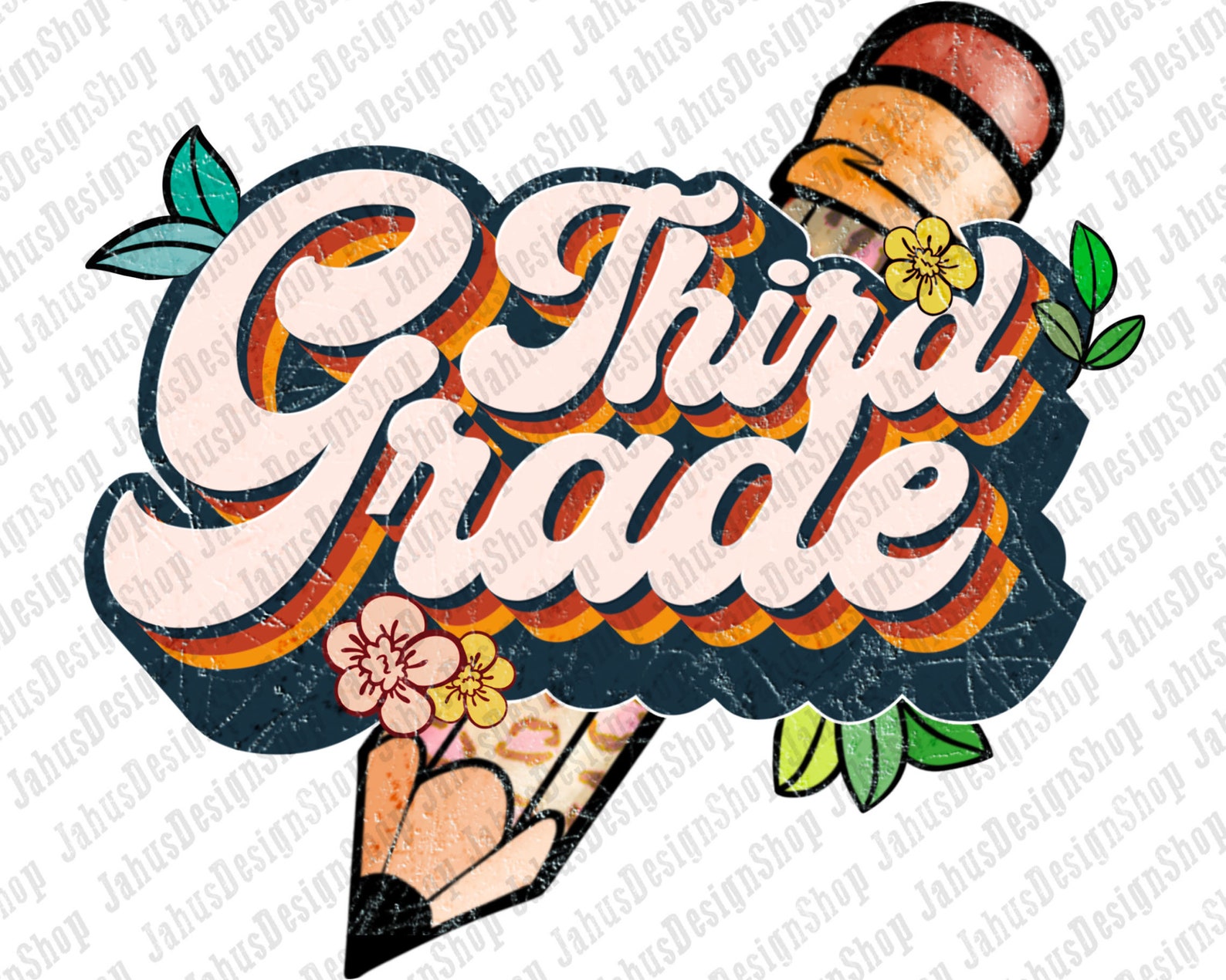 Third Grade Retro Png School Png Third Grade Pngback to - Etsy