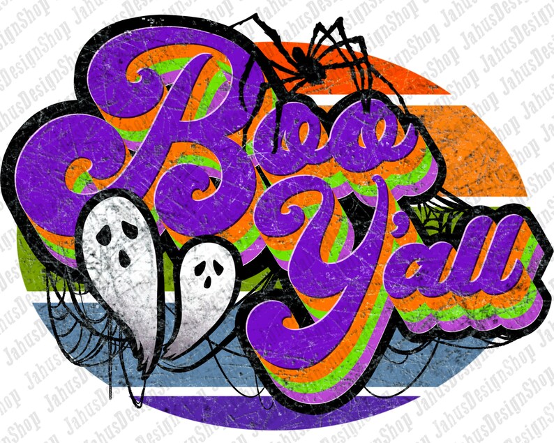 Boo Y'all Sublimation Design Png Halloween Pngcute Ghost - Etsy