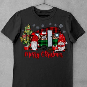Merry Christmas Gnome Caravan Png Sublimation Design, Cactus Gnomes Png ...
