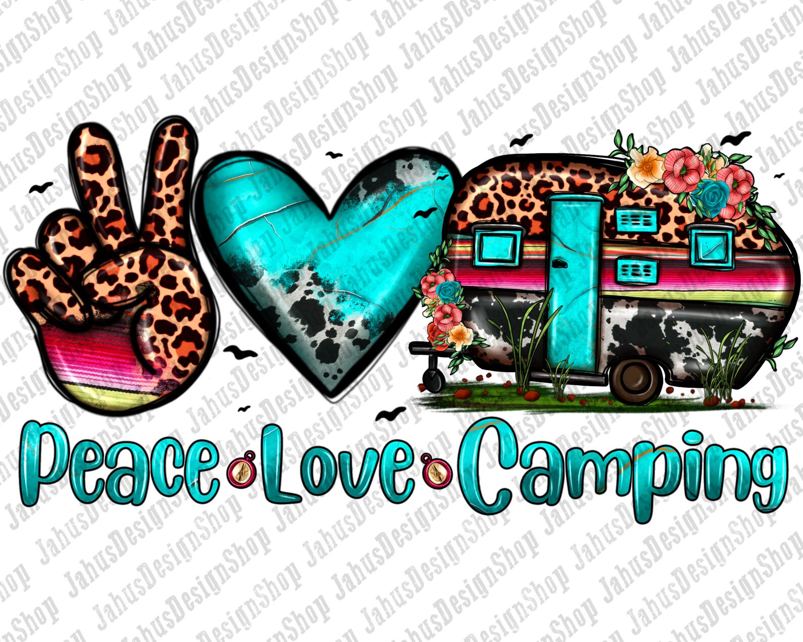 Peace Love Camping Png Sublimation Design, Camping Png, Western Camp ...