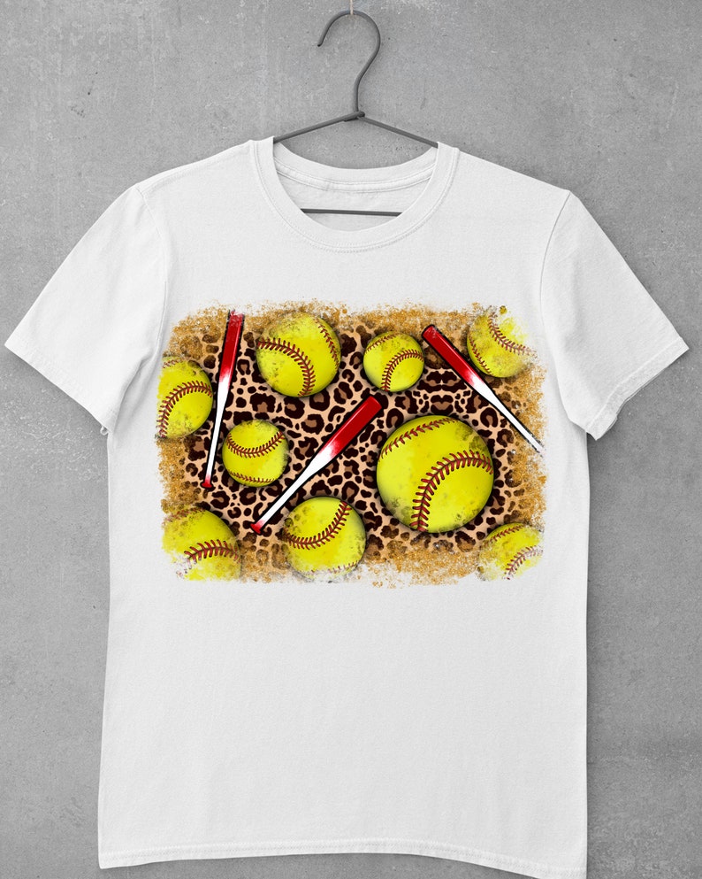 Softball Leopard Distressed Background Png Design, Softball Background ...