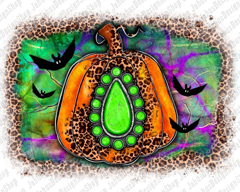 Halloween Gemstone Background Png Sublimation Design | Etsy