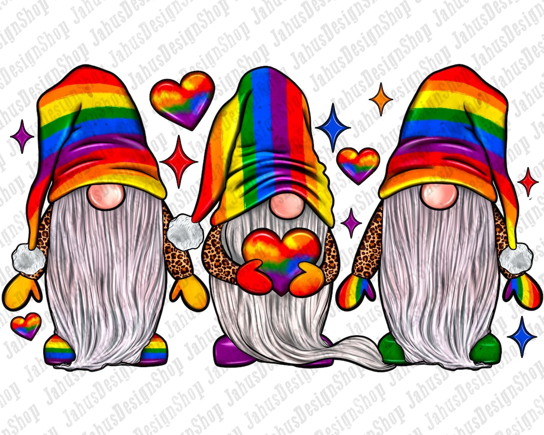 Pride Gnomes Png Sublimation Design, Lgbtq Png, Gay Png, Pride Month ...