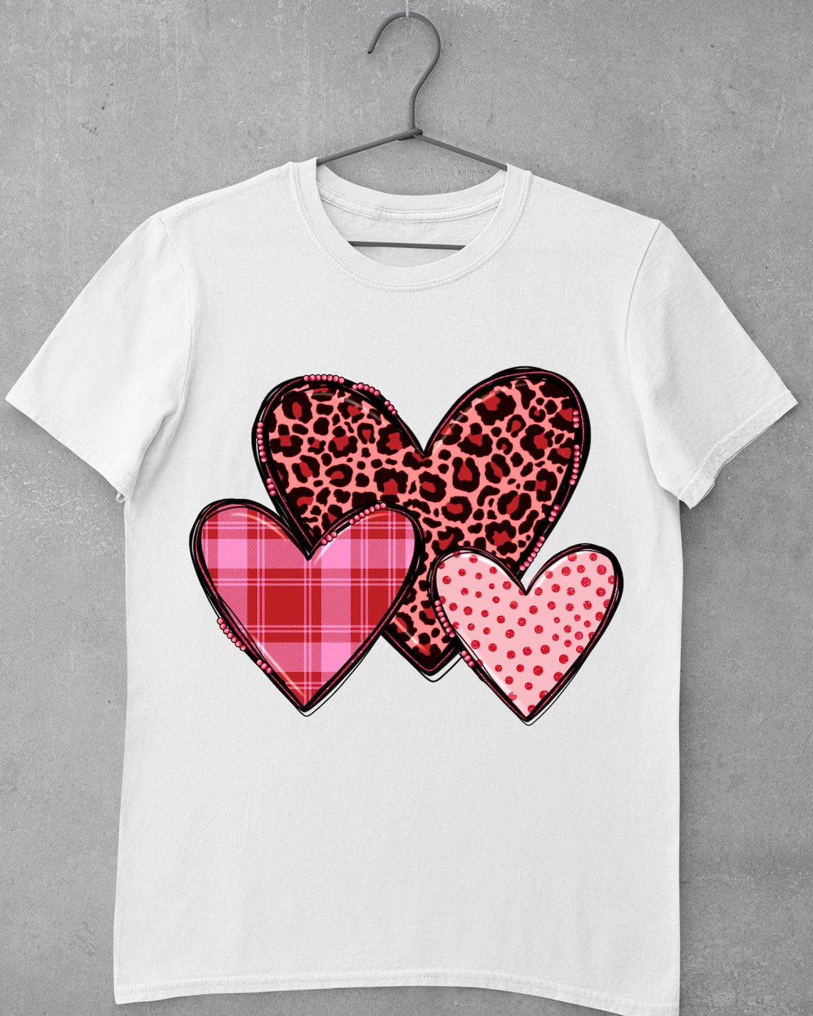 Valentines Day Hearts Png Sublimation Design Pink Heart Png - Etsy