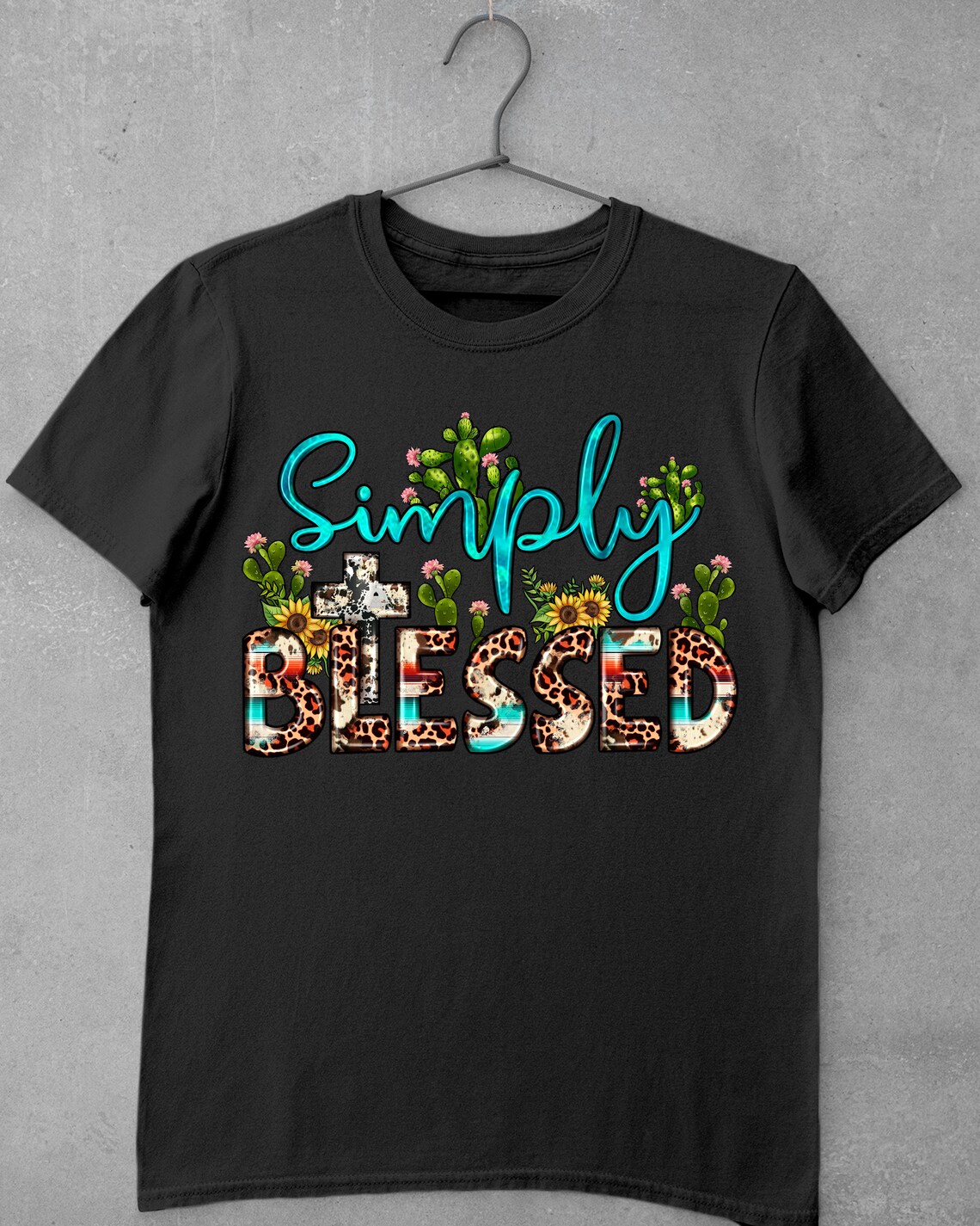 Simply Blessed Png Sublimation Design Faith Png Sublimation - Etsy