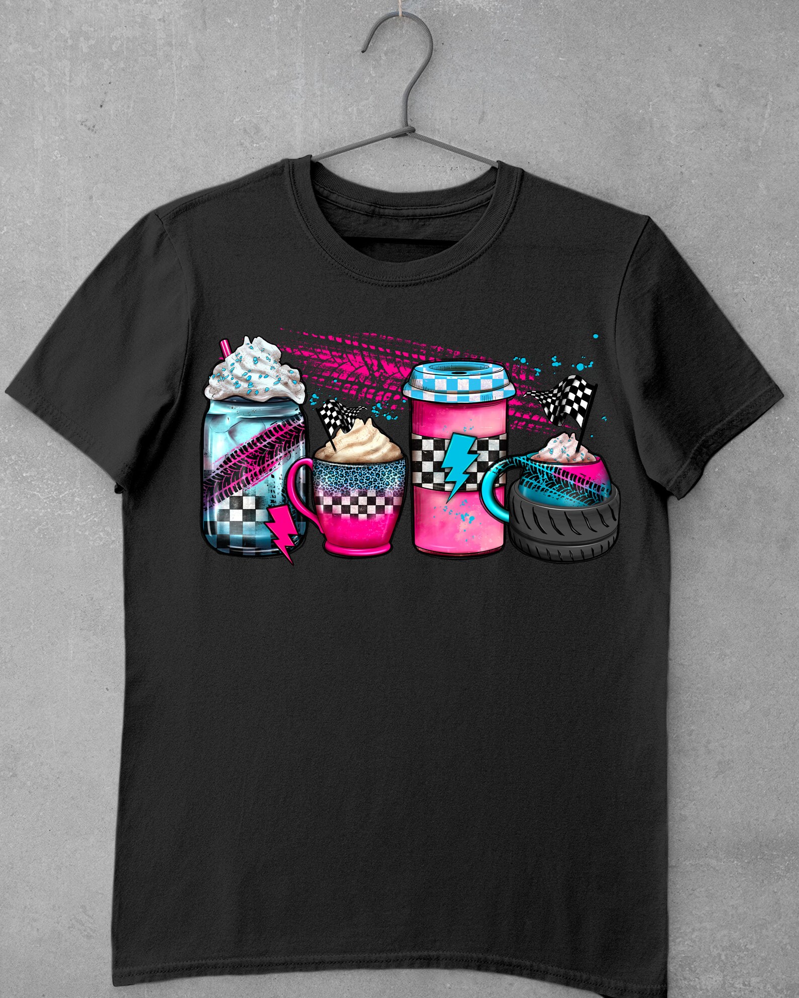 Racing Coffee Cups Png Sublimation Design Download Racing - Etsy