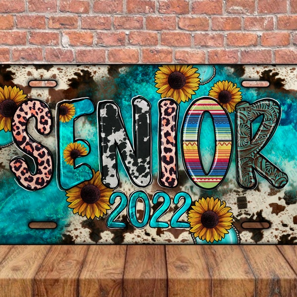 Senior License Plate - Etsy