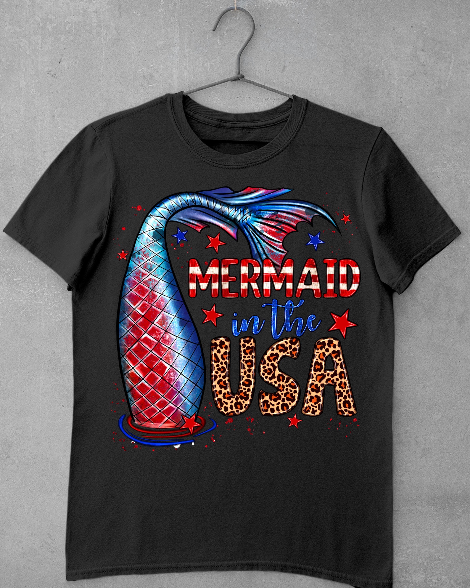 Western Mermaid in the Usa Png, 4th of July Png, Usa Mermaid Png ...