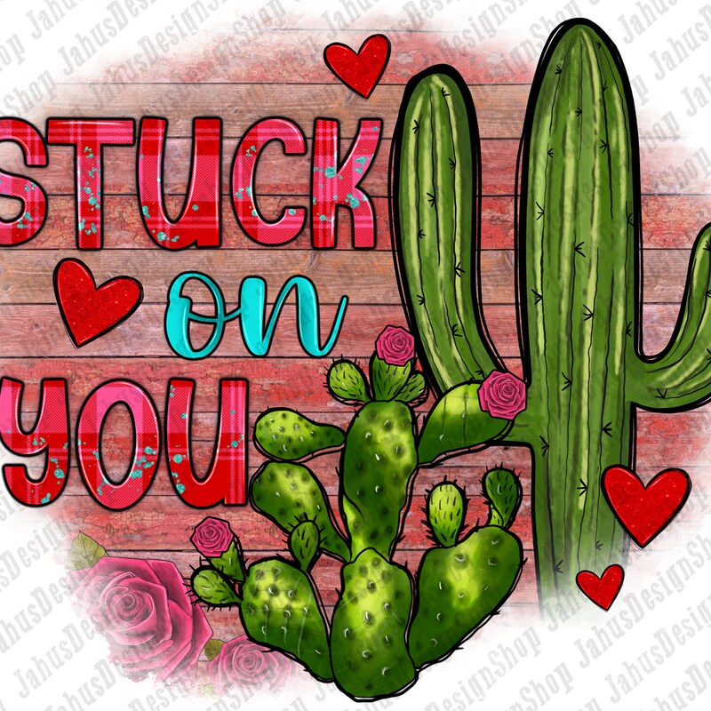 Stuck on You Cactus - Etsy