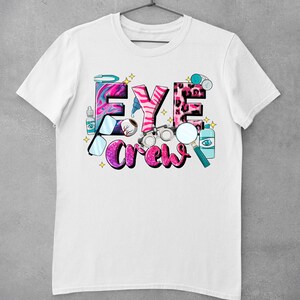 Eye Crew Png Sublimation Design Download, Nurse Png, Optometry Png ...