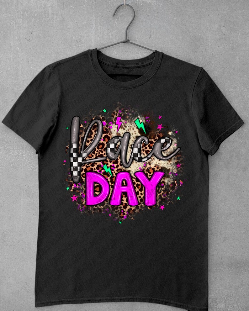 Western Race Day Png Sublimation Design, Checkered Race Png, Leopard ...