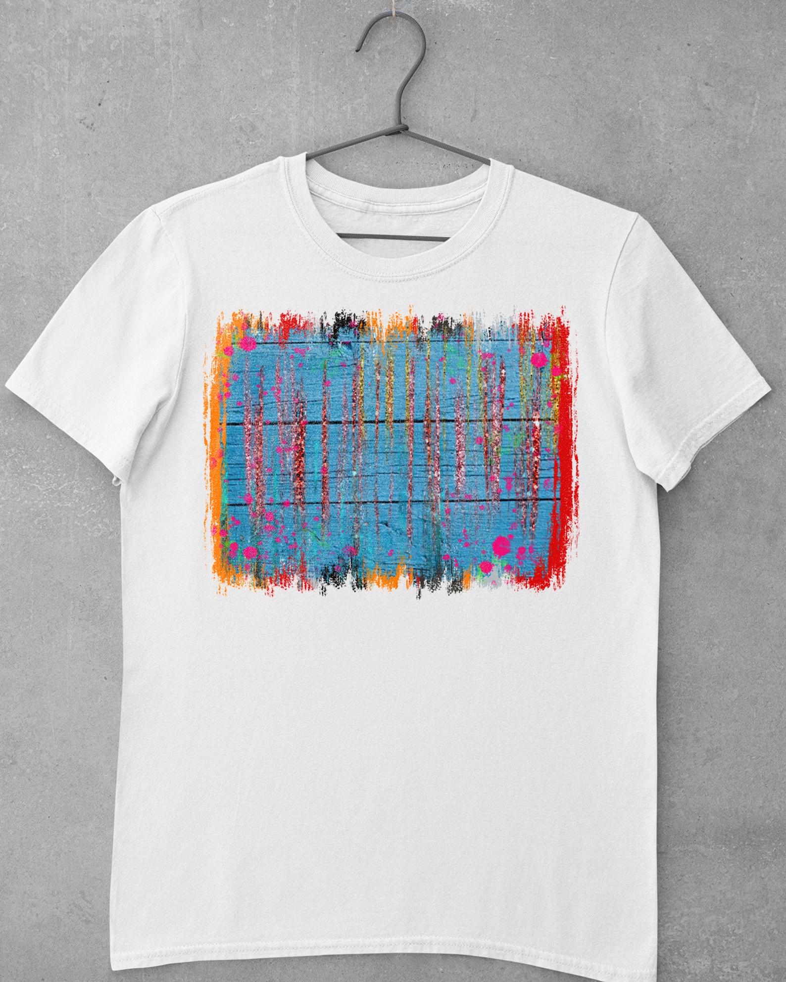 Blue Frame Background Distressed Sublimation Design PNG - Etsy