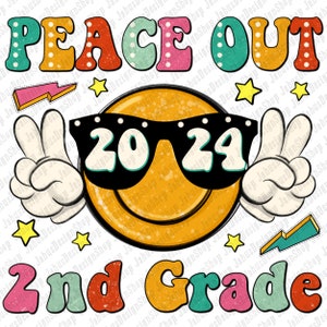 Peace Out School Bundle Png Sublimation Design Download, Back to School ...