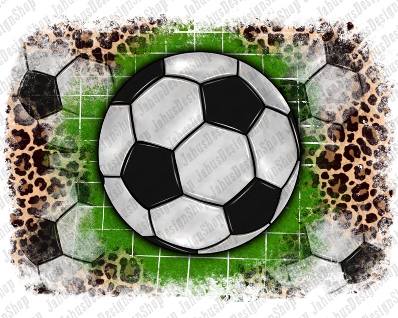 Soccer Leopard Distressed Background Png Design, Soccer Background Png ...