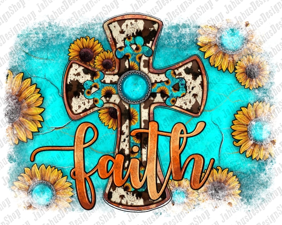 Western Faith Cross Distressed Background Png Faith Png - Etsy