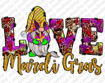 Let the Good Times Roll With Gnome Png Sublimation Design Download ...