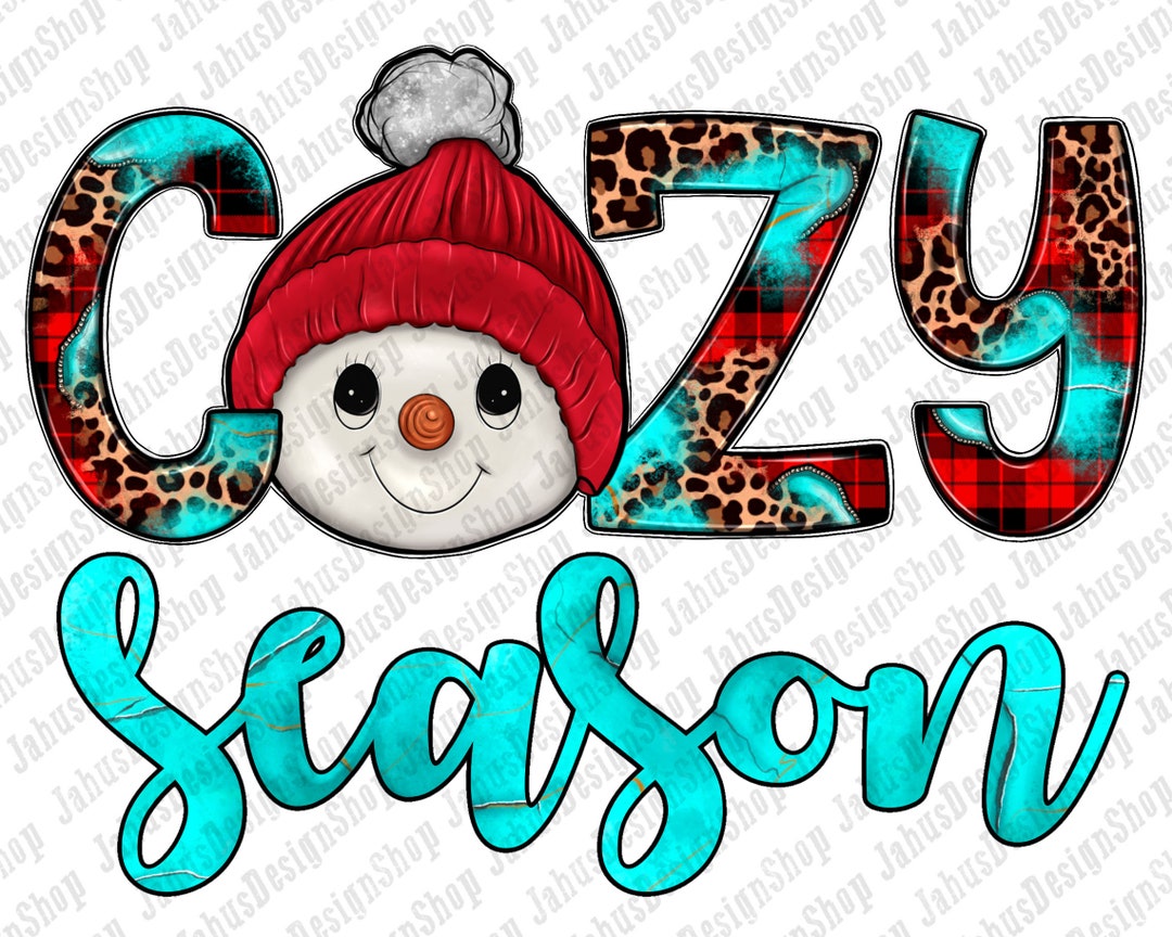 Cozy Season Winter Png, Cozy Season Sublimation Png, Winter Png ...