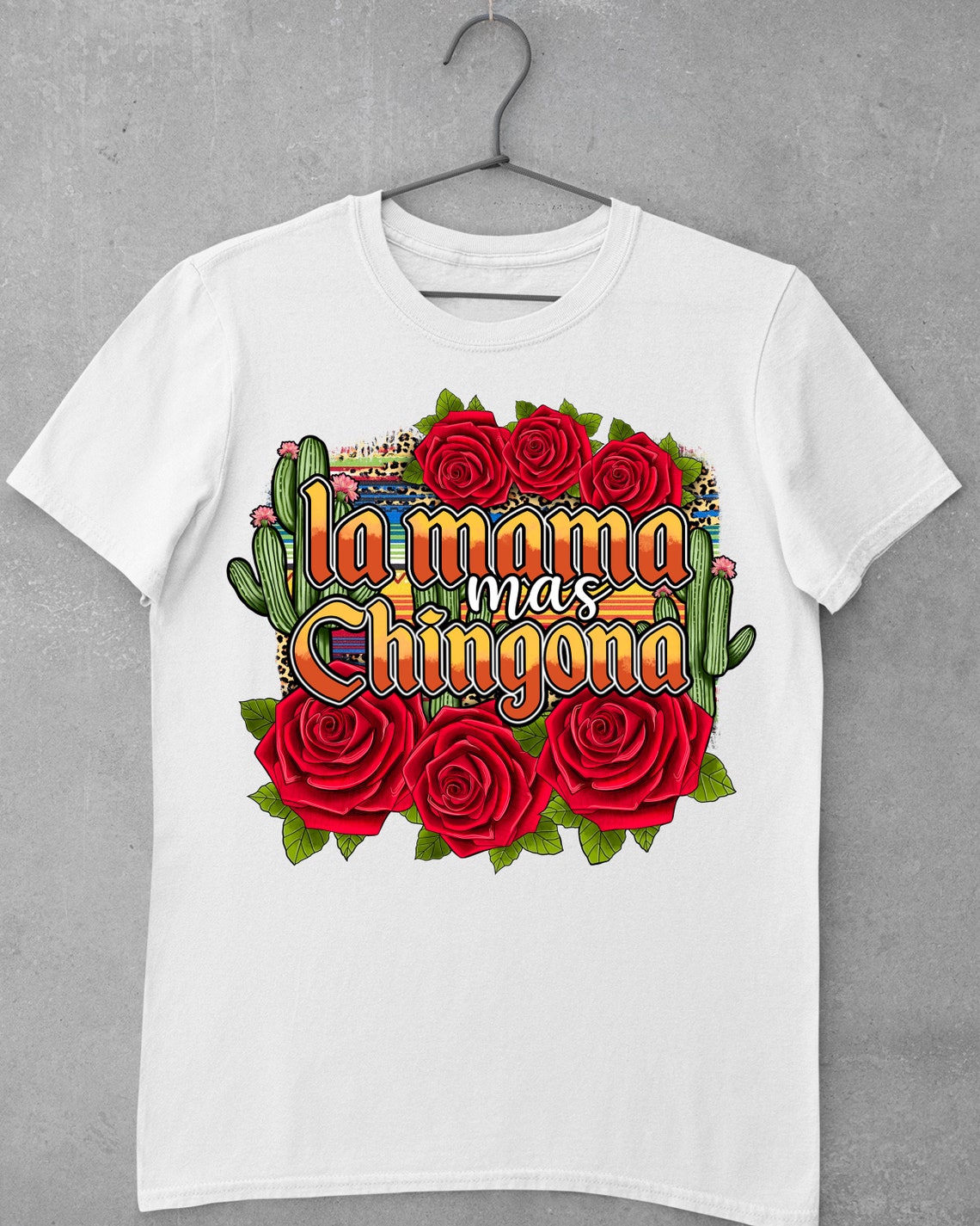 La Mama Mas Chingona Png Sublimation Design Download, Chingona With ...