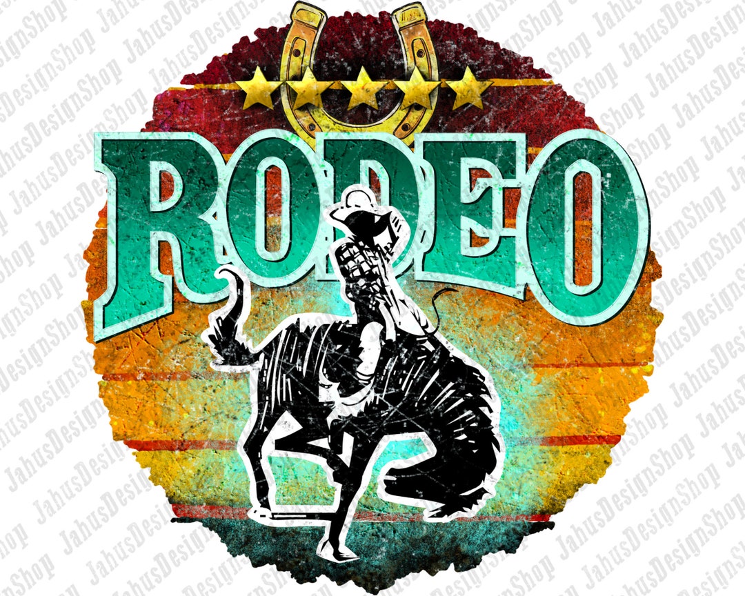 Rodeo Round Png Sublimation Design,rodeo Png, Rodeo Horseshoe Png ...