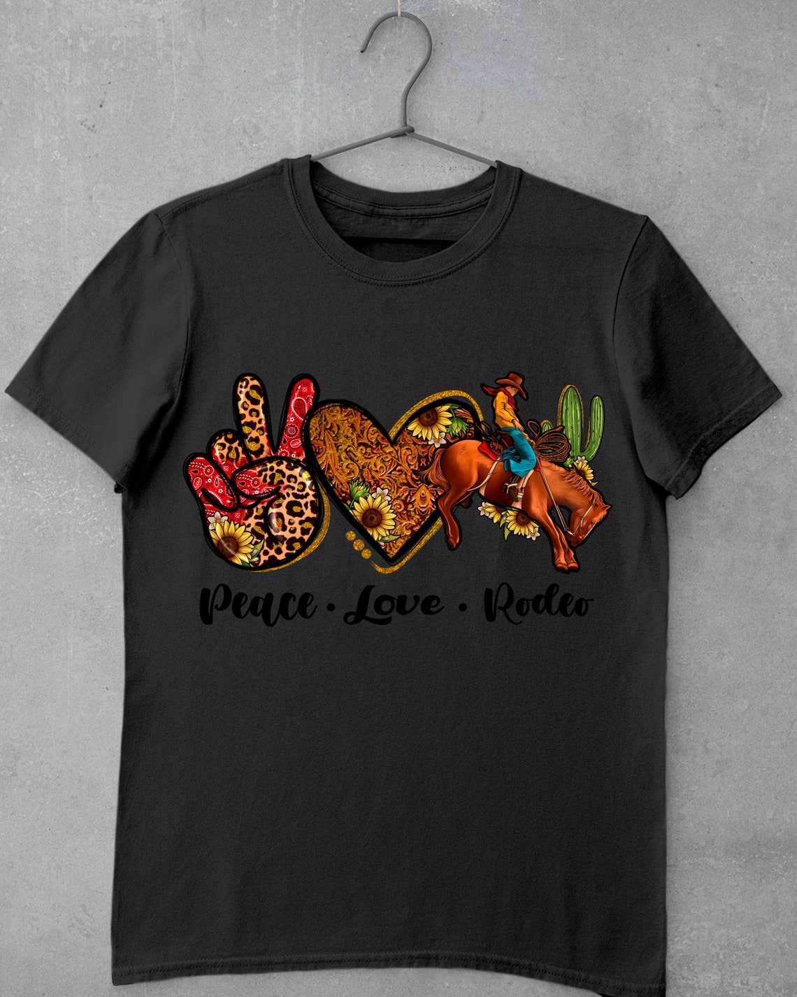 Peace Love Rode Png Sublimation Design, Peace Love Rodeo Png, Peace ...