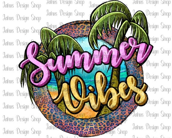 Retro Summer Vibes Png Summer Vibes Clipart Retro Summer | Etsy