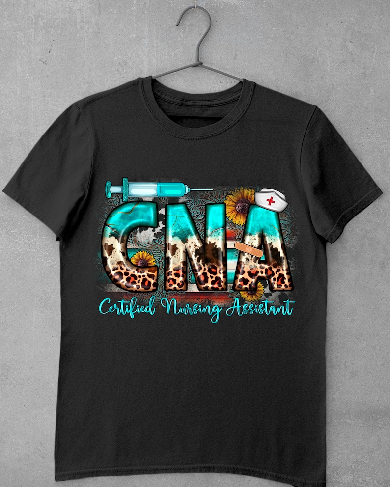 Cna Certified Nursing Assistant Png Sublimation Design Nurse - Etsy