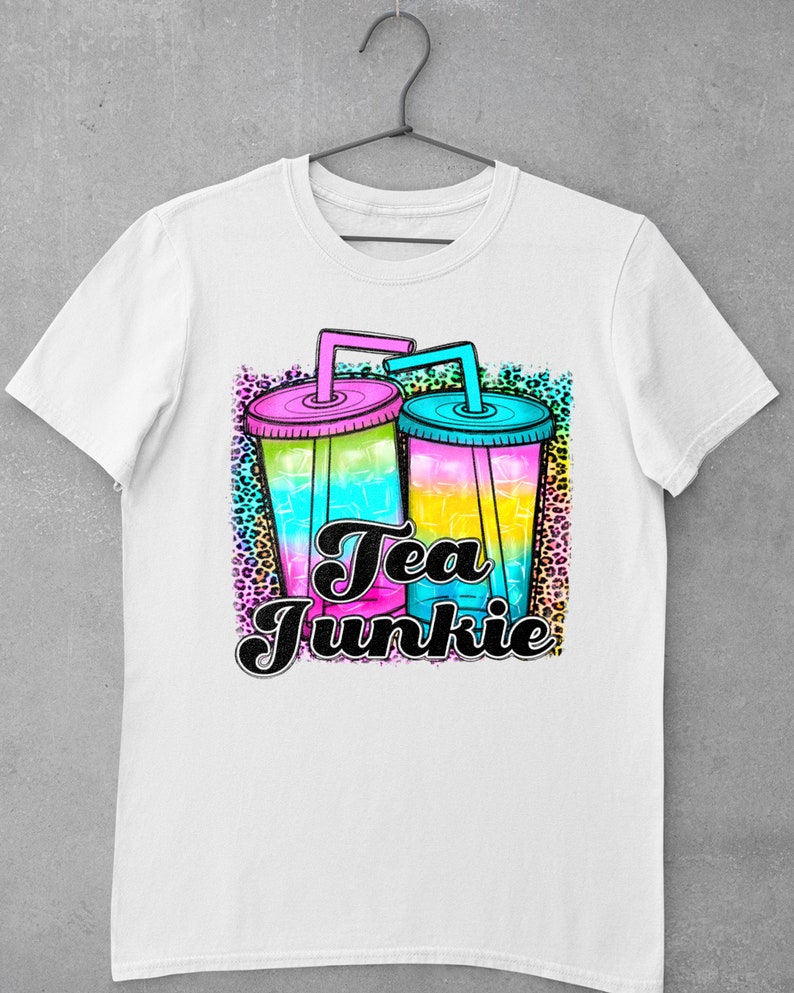 Tea Junkie Png Tea Junkie Tie Dye Png Hippie Png - Etsy