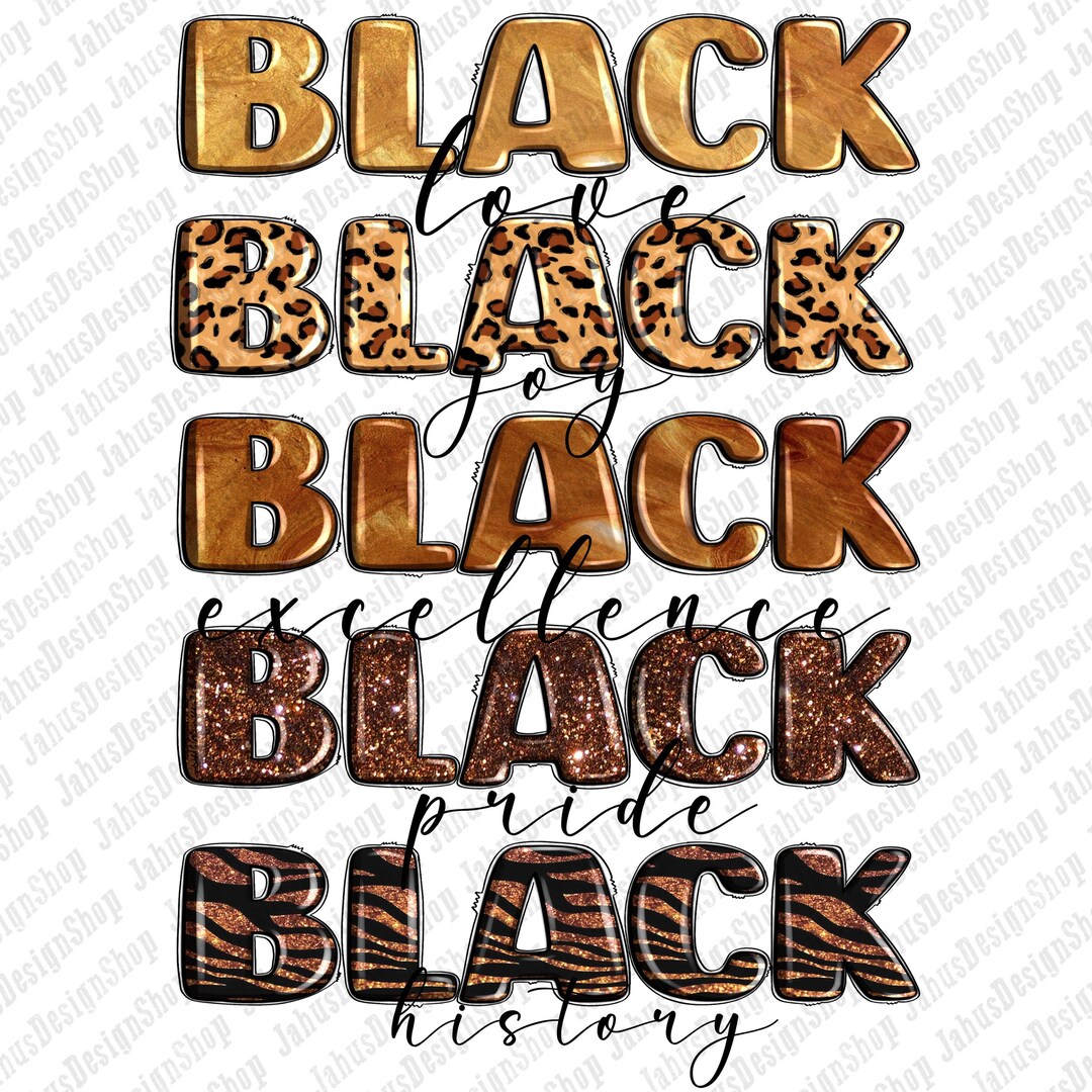 Black Love Black Joy Black Excellence Black Pride Black History Png Sublimation Design, Lgbtq ...